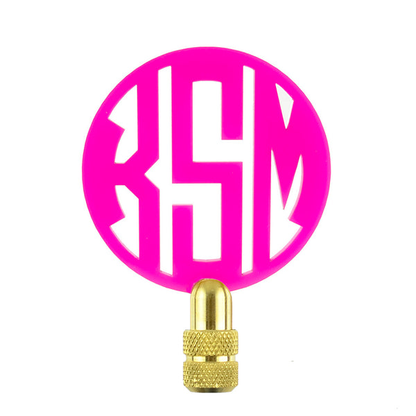 Block Monogram Finial | Moon and Lola